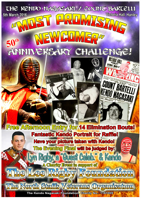 The Kendo Nagasaki / Count Bartelli “Most Promising Newcomer” Challenge ...